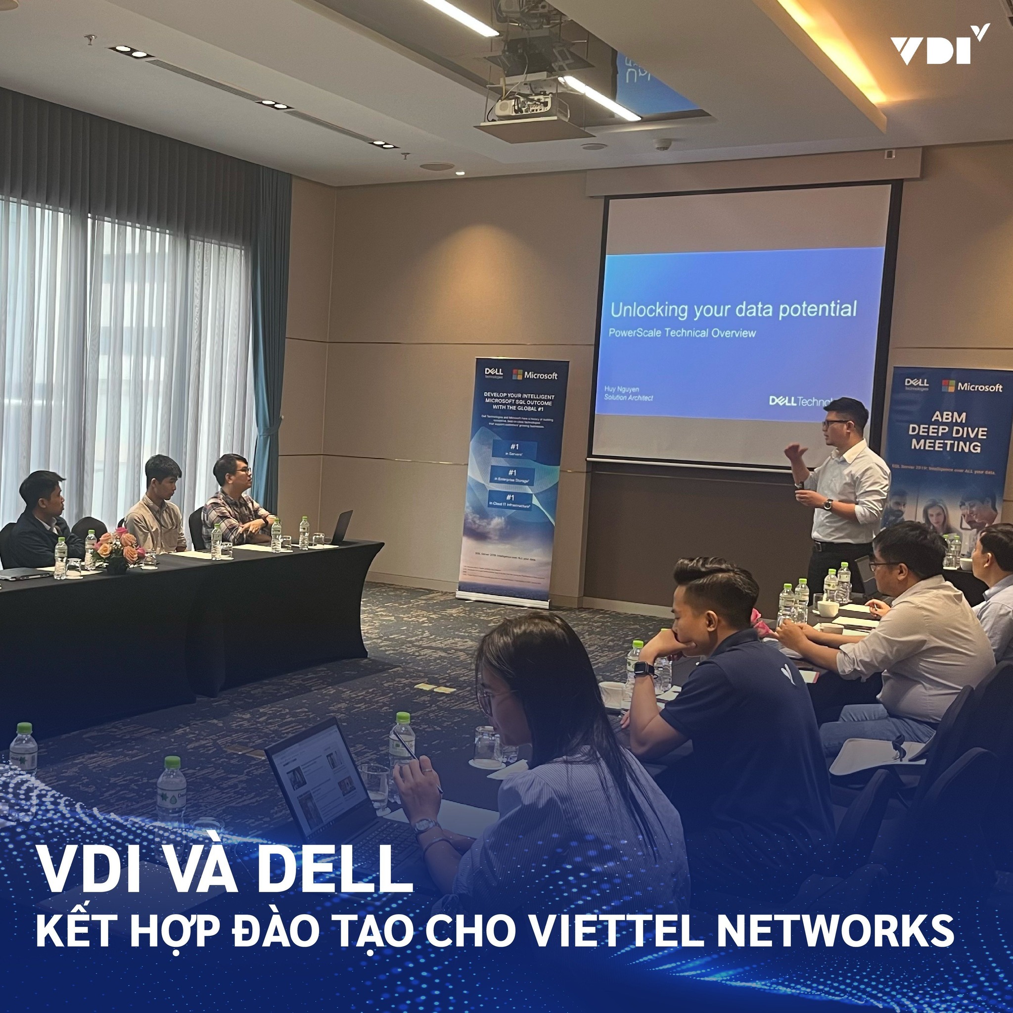 VDI kết hợp với DELL “mở lớp đào tạo” cho VIETTEL NETWORKS - VDigital